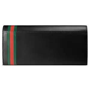 Gucci Stitching Long Folding Wallets