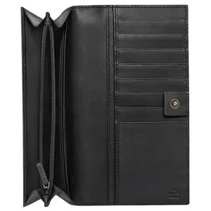 Gucci Stitching Long Folding Wallets