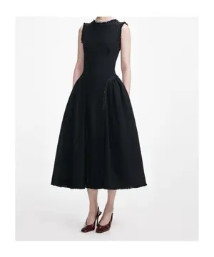 SELF-PORTRAIT Sleeveless Embellished Dress