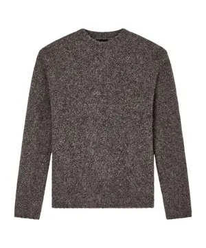 Emporio Armani Crewneck Long-sleeved Jumper - Black