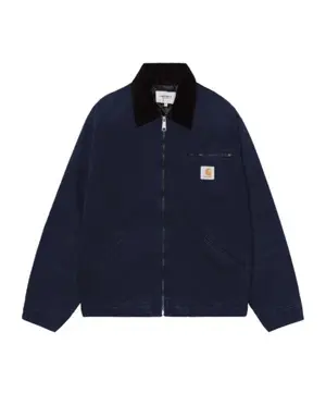Carhartt Work In Progress Detroit Zip Jacket With Corduroy Collar