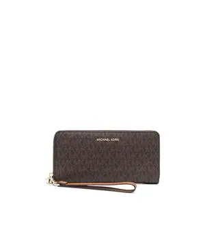 Michael Kors Monogram Printed Large Wallet