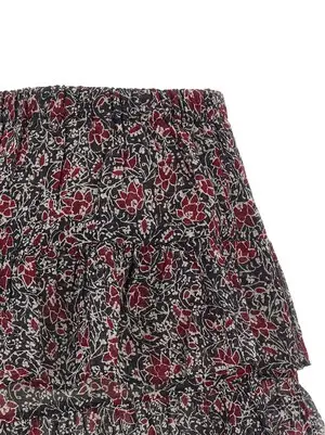 Isabel Marant Étoile Jocadia Ruffled Printed Shorts