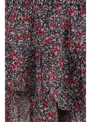 Isabel Marant Étoile Jocadia Ruffled Printed Shorts
