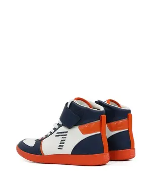 EA7 High-top Lace-up Casual Sneakers