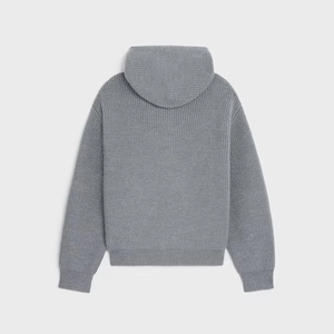 Celine Hooded Wool Cardigan