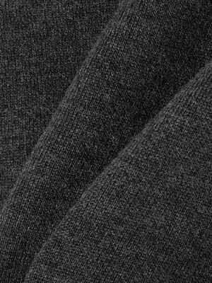TOTEME Compact Knit Top - Charcoal