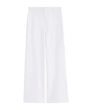 Max Mara Wide-leg Trousers - White