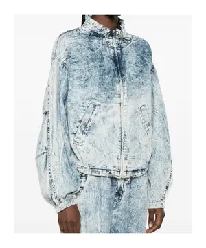Isabel Marant Étoile Zipped Denim Jacket