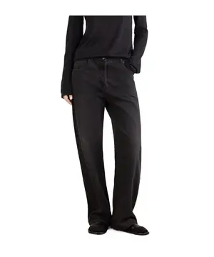 THE ROW Finbar High-rise Wide-leg Jeans
