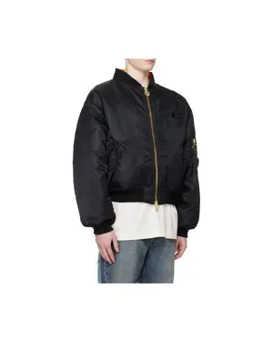 Vetements Zip-fastening Bomber Jacket - Black