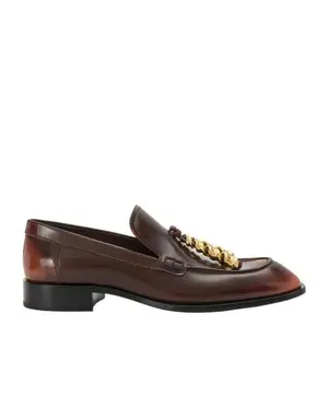 Loewe Edge Tassel Slip-on Loafers In Hand-brushed Calfskin - Brown