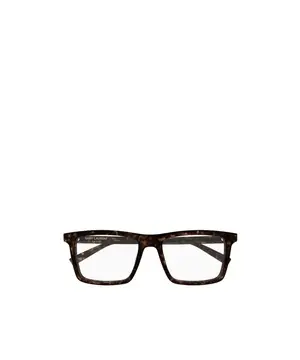 Saint Laurent Rectangle Frame Eyeglasses - Black