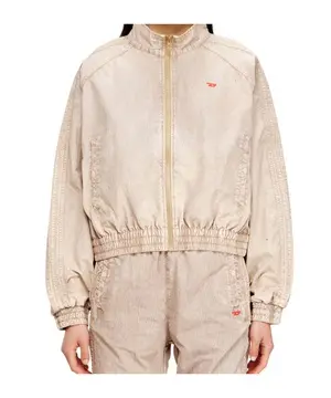DIESEL® G-arden Zip-up Bomber Jacket - Beige