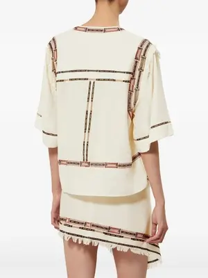 Isabel Marant Étoile Fiosa Blouse With Embroidered Details