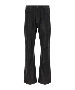 PURPLE BRAND P026 Rinsed Foil Bootcut Jeans