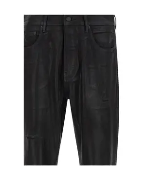 PURPLE BRAND P026 Rinsed Foil Bootcut Jeans