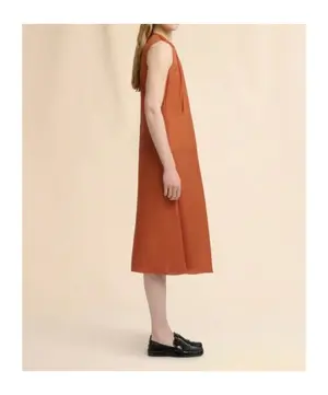 Marni Gathered Sleeveless Dress