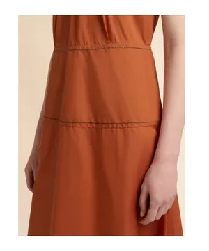 Marni Gathered Sleeveless Dress