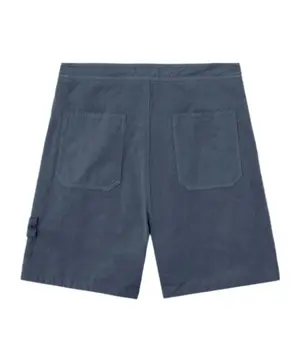 Stone Island Logo Patch Buttoned Shorts