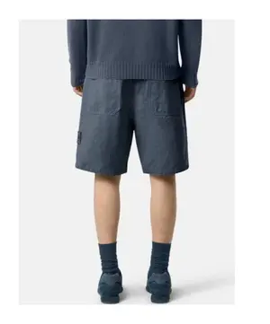 Stone Island Logo Patch Buttoned Shorts