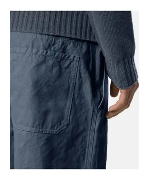 Stone Island Logo Patch Buttoned Shorts