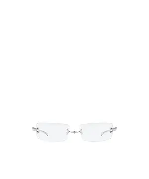 GENTLE MONSTER Paranoyd 02 Square Frame Eyeglasses - Silver
