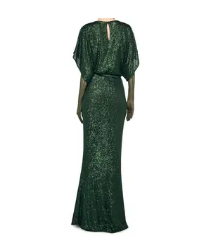 Norma Kamali Sequin Maxi Dress