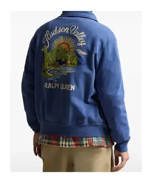 Polo Ralph Lauren Embroidered Detail Bomber Jacket