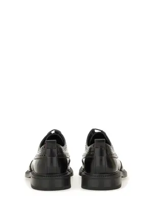 Hugo Boss Almond Toe Lace-up Derby Shoes
