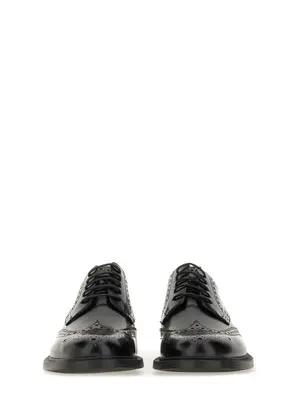 Hugo Boss Almond Toe Lace-up Derby Shoes
