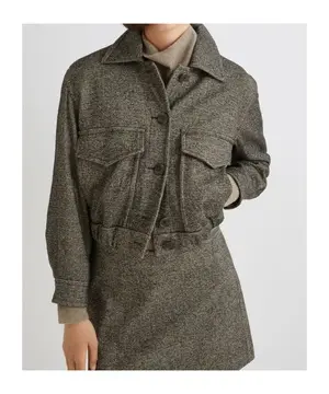 Marella Textured Tweed Jacket