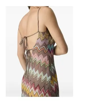 Missoni Zigzag Strappy Beach Dress