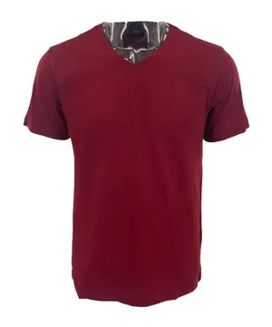 Hugo Boss V-neck Short-sleeved T-shirt