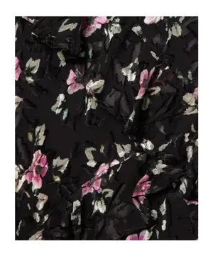 LoveShackFancy Thisbe Ruffled Floral Maxi Dress