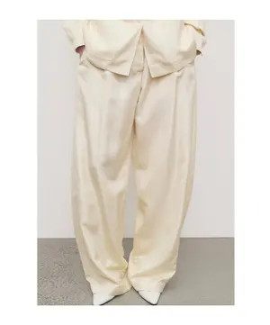 THE ROW Kolina High-waisted Double-pleated Trousers