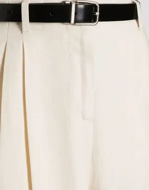 Dolce & Gabbana Belted Pleated Trousers