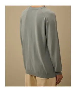 C.P. COMPANY Knitted Sweater With Lens Detail