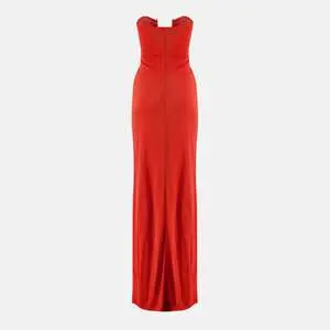 Christopher Esber Arque Ruched Bustier Maxi Dress