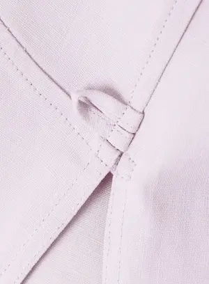JIL SANDER Paneled Linen Shirt