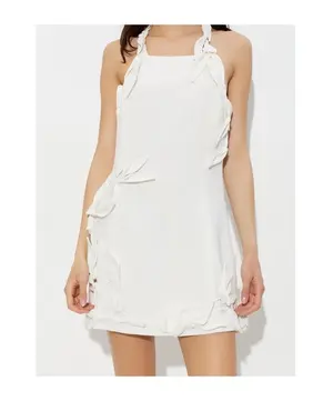 Cult Gaia Sleeveless Halter Neck Dress