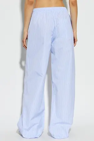A.p.c. Striped Wide-leg Trousers