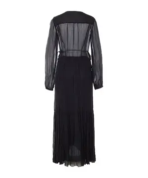 Isabel Marant Étoile Briane V-neck Long Sleeve Dress