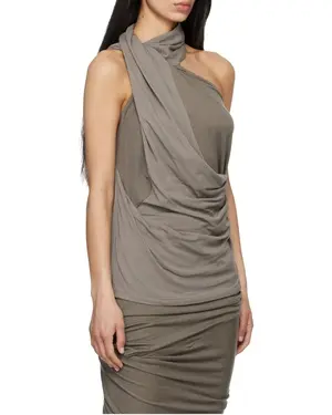 ENTIRE STUDIOS Dalters Draped One-shoulder Top