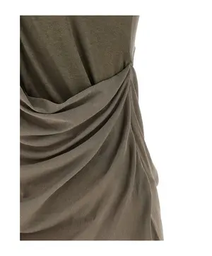 ENTIRE STUDIOS Dalters Draped One-shoulder Top