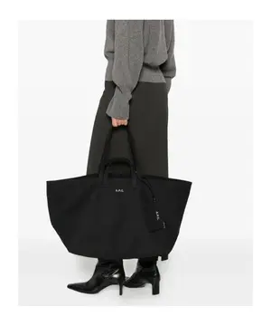 A.p.c. Le Drummer Tote Bag - Black