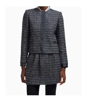 Emporio Armani Lurex Tweed Jacket