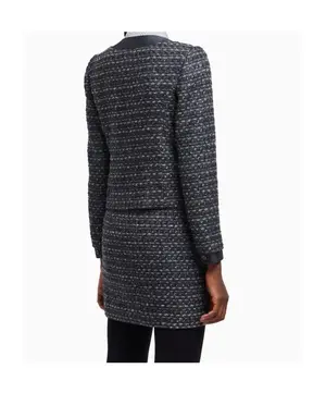 Emporio Armani Lurex Tweed Jacket