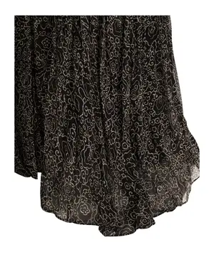 Isabel Marant Étoile V-neck Long-sleeved Maxi Dress