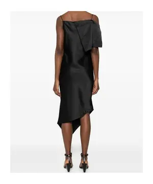 IRO PARIS Asymmetrical Draped Dress